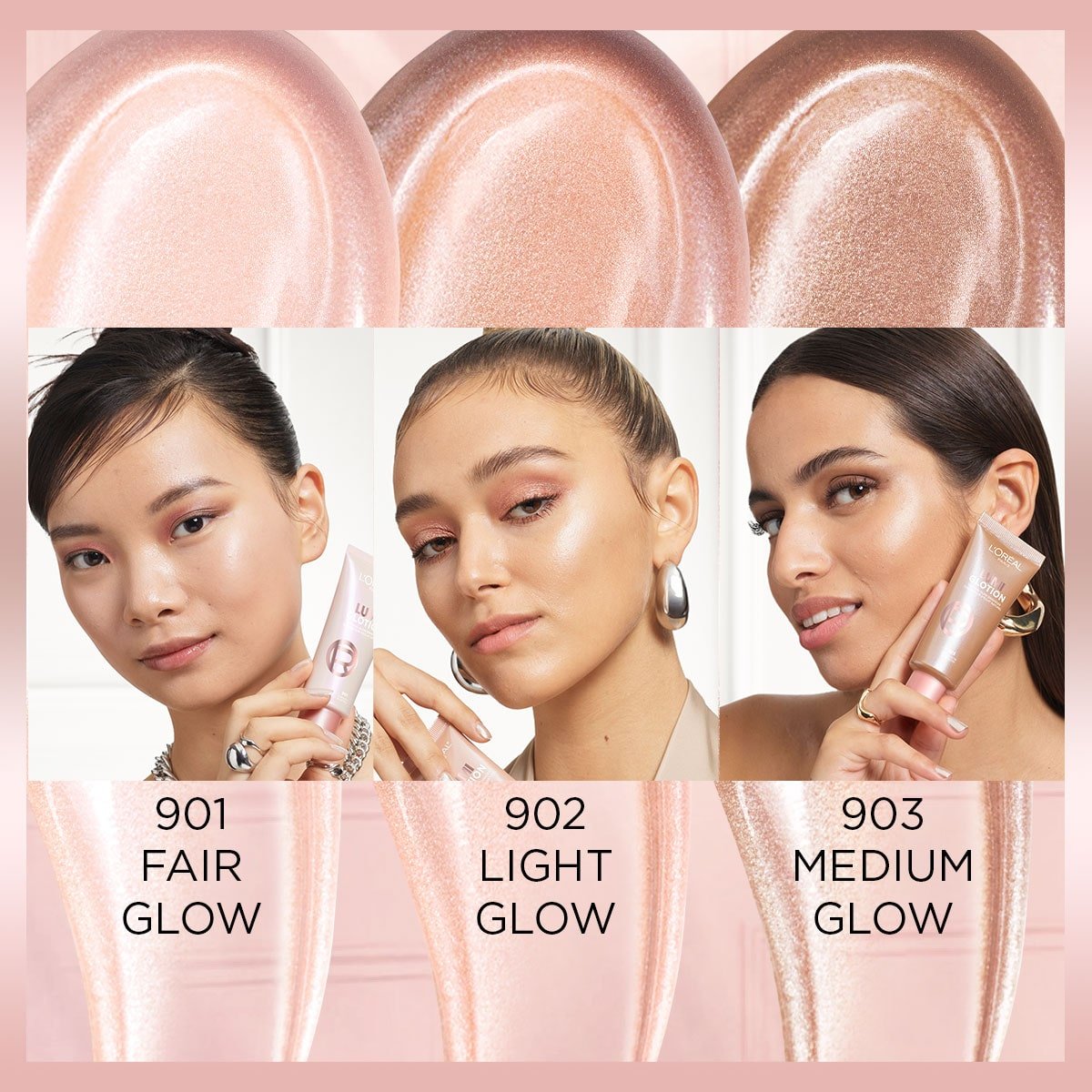 Lumi Glotion Highlighter - 901 Fair Glow | L'Oréal Paris