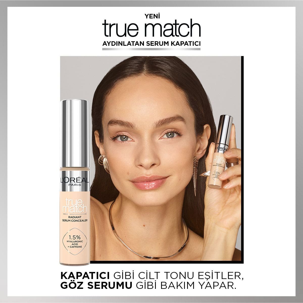 True Match Aydınlatan Serum Kapatıcı Ten Makyajı 1N | L'Oréal Paris
