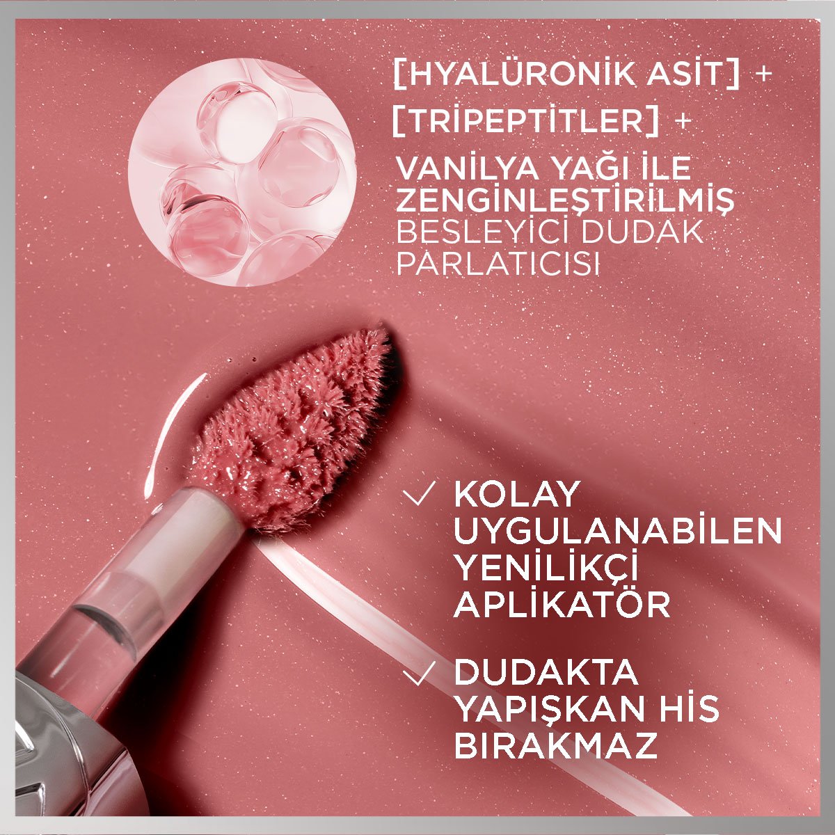 L'Oréal Paris Plump Ambition Hyaluron Lip Oil Besleyici ve Nemlendirici ...