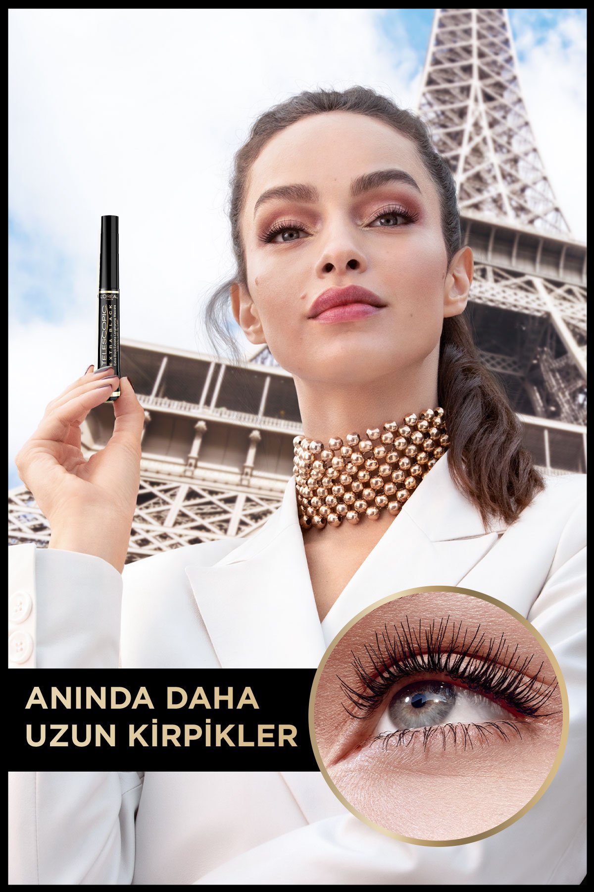 Telescopic Extra Black Maskara | L'Oréal Paris