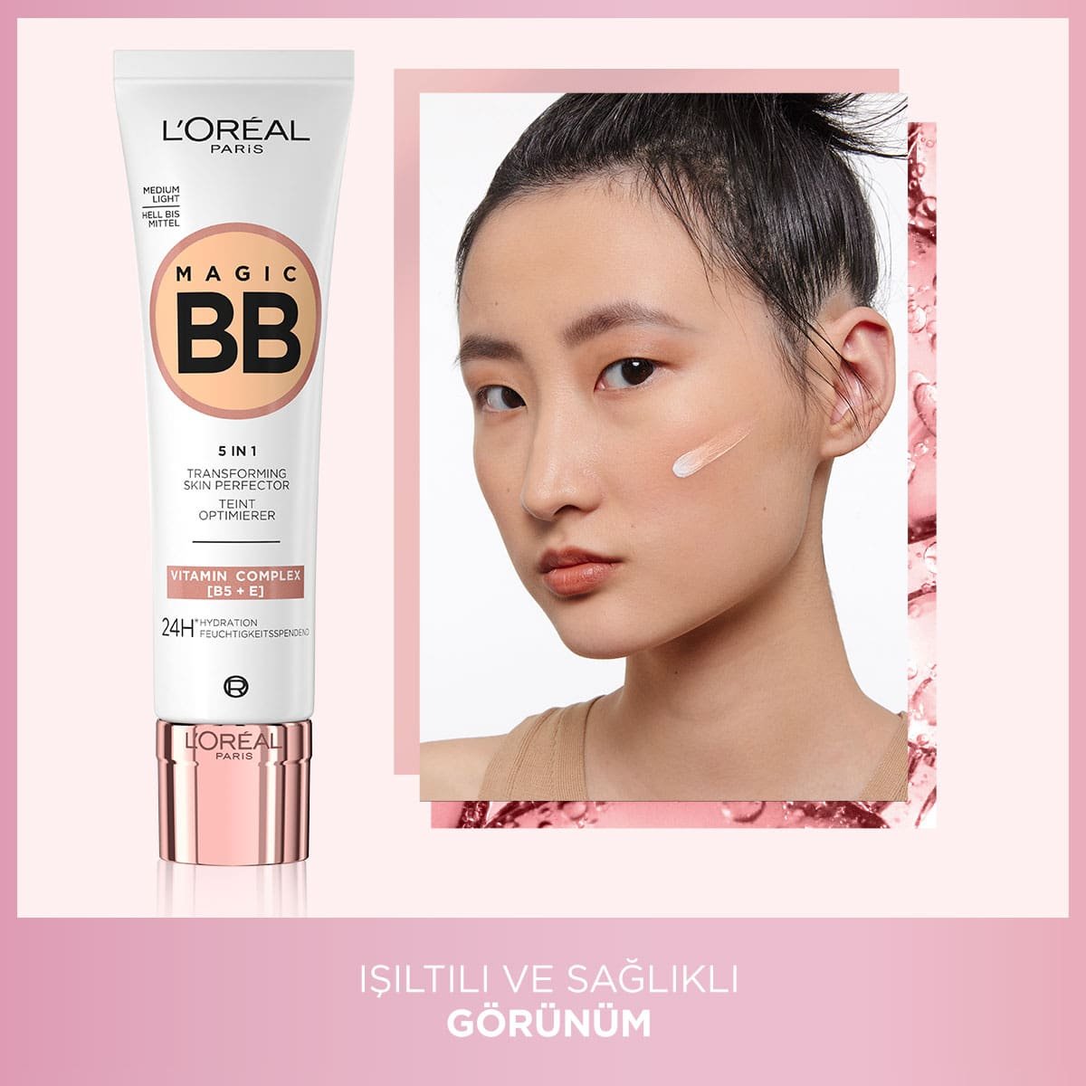Magic BB Ten Makyajı Renkli Nemlendirici Krem - Medium Light | L'Oréal Paris