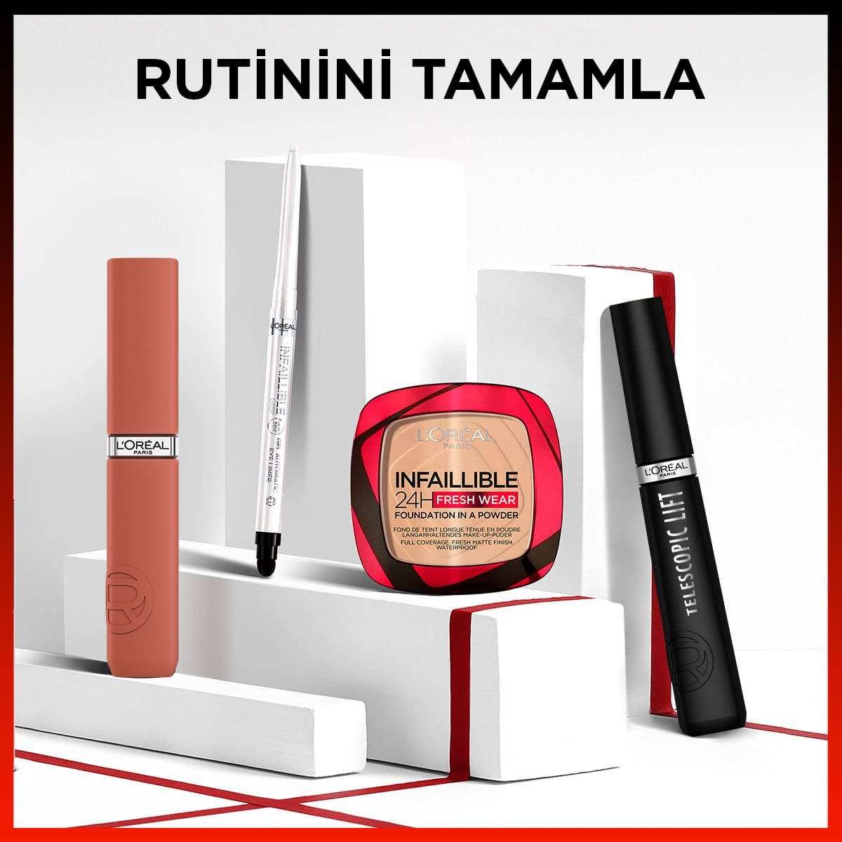 Infaillible Meta Light Jel Göz Kalemi Polar White