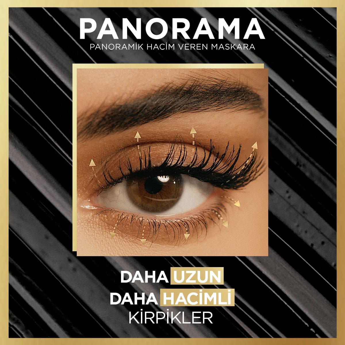 Panorama Hacim Veren Maskara Siyah | Loréal Paris
