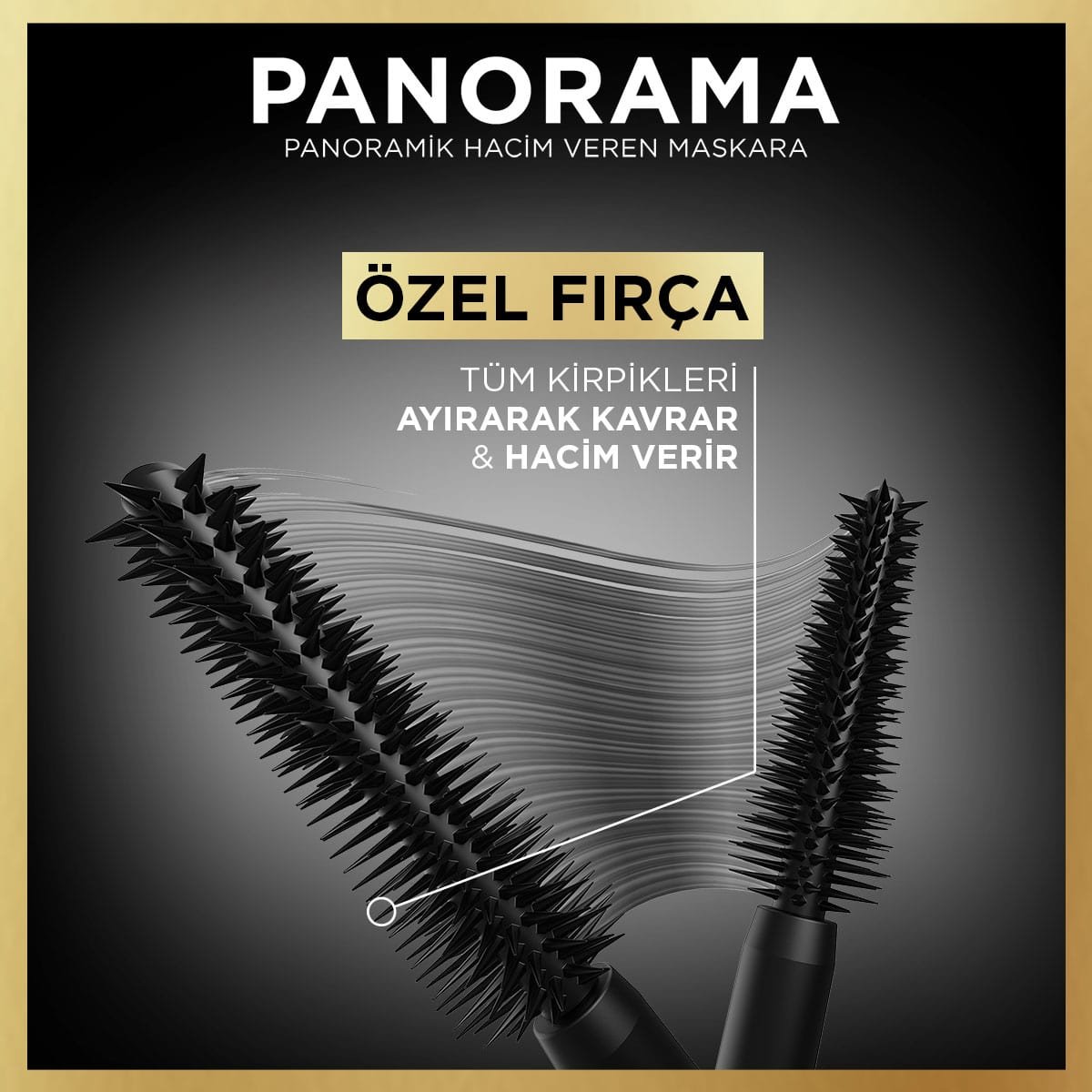 Panorama Hacim Veren Maskara Siyah | Loréal Paris