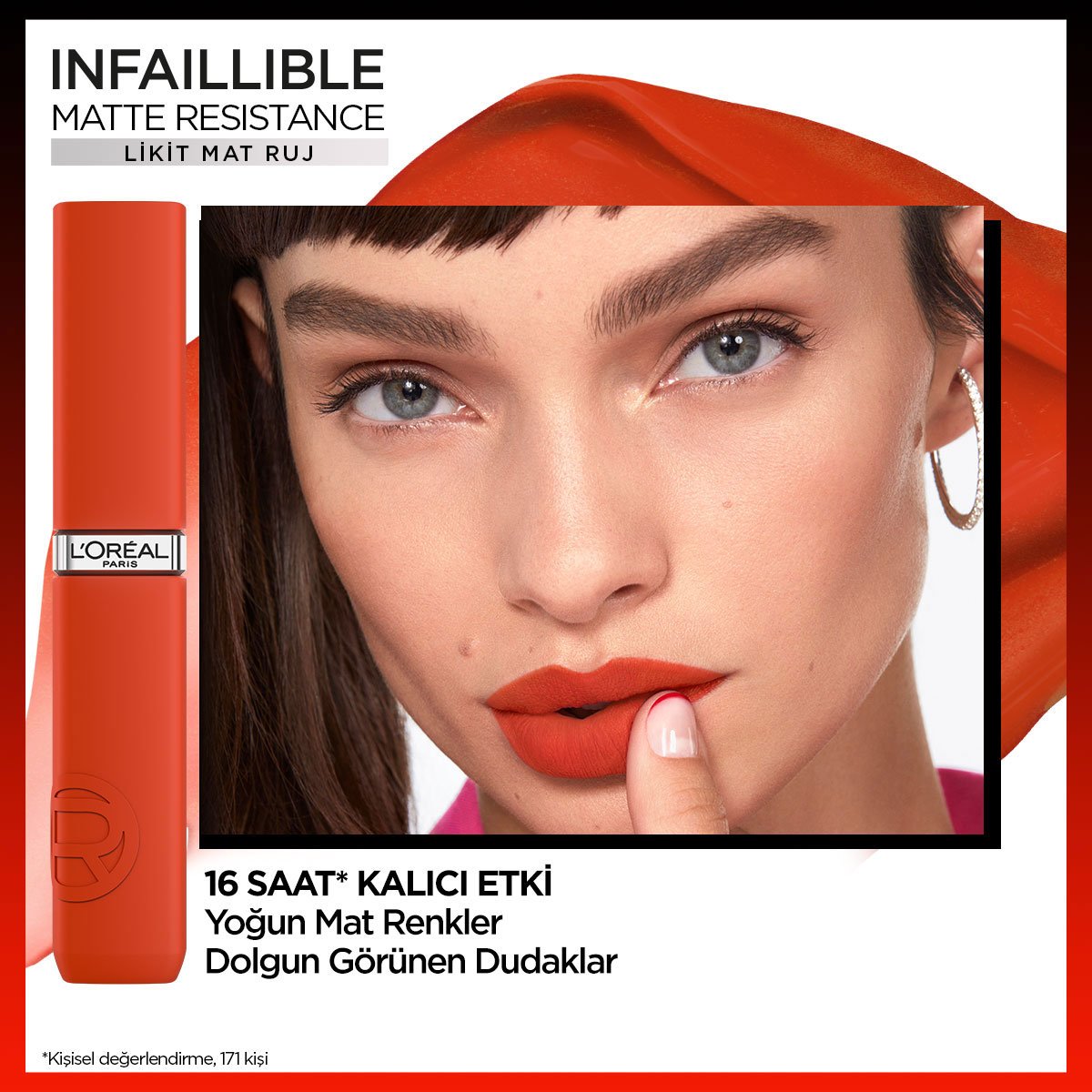 Infaillible Matte Resistance Dudak Makyajı Likit Mat Ruj - 430 A-Lister | L'Oréal Paris